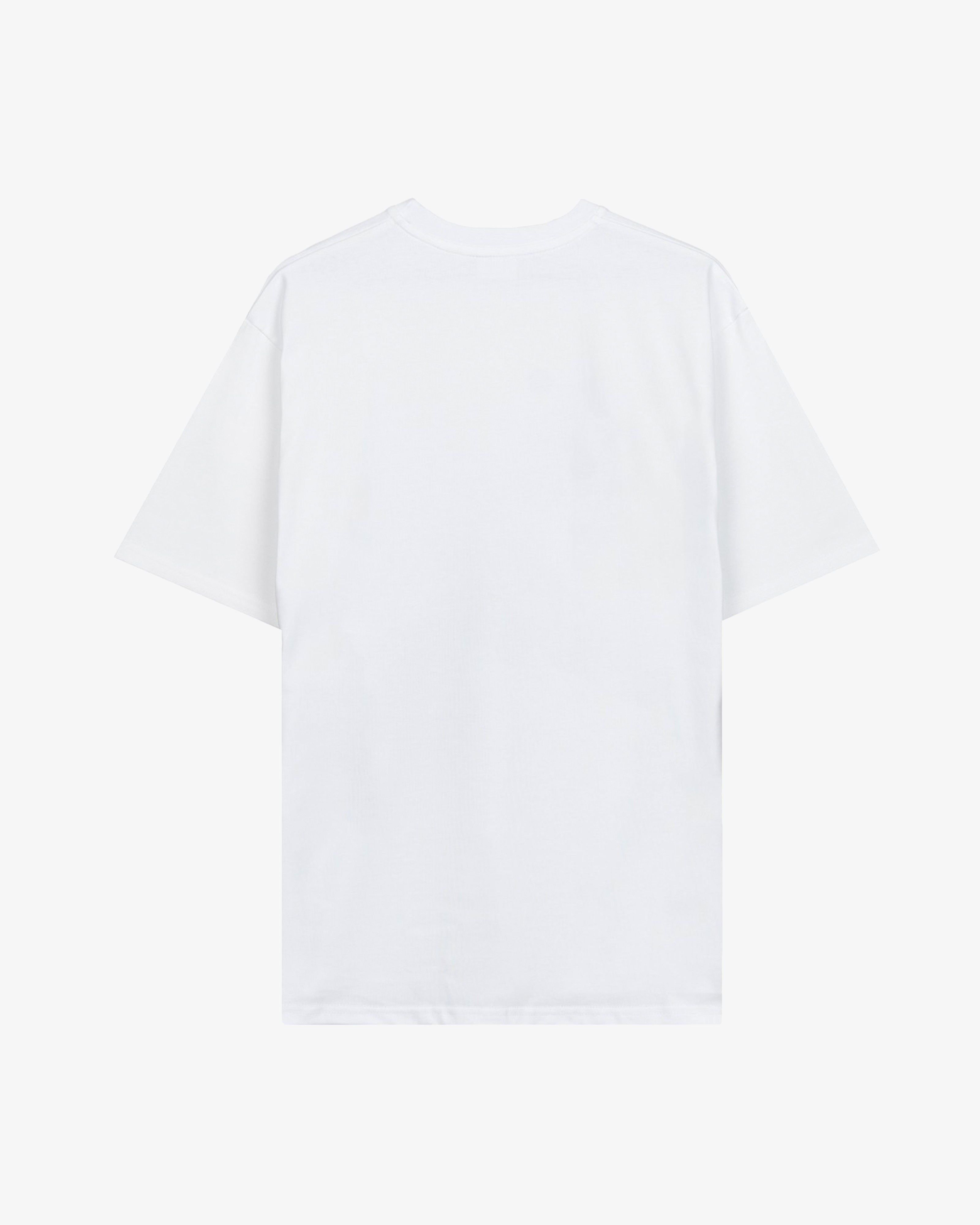 BASIC WHITE BLUE R T-SHIRT size XS